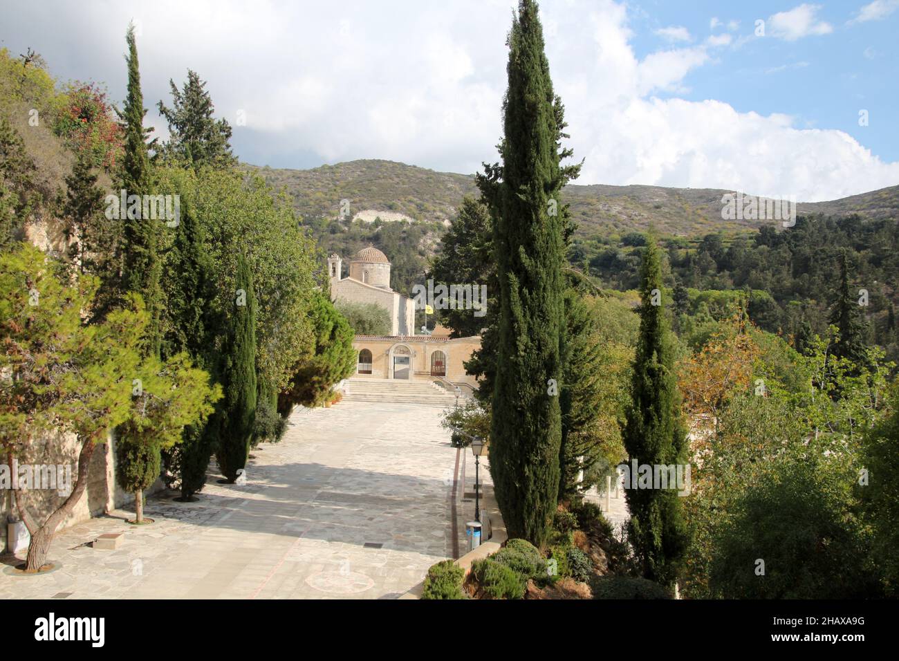 Agios Neophytos Monastery Paphos, Cyprus Stock Photo - Alamy