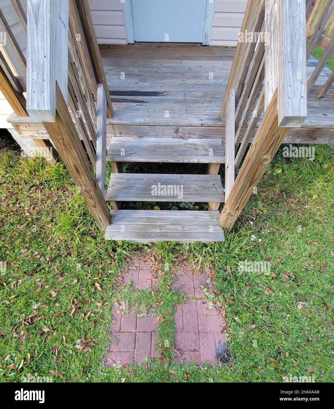 Vertical shot of wooden stairs Stock Photo - Alamy