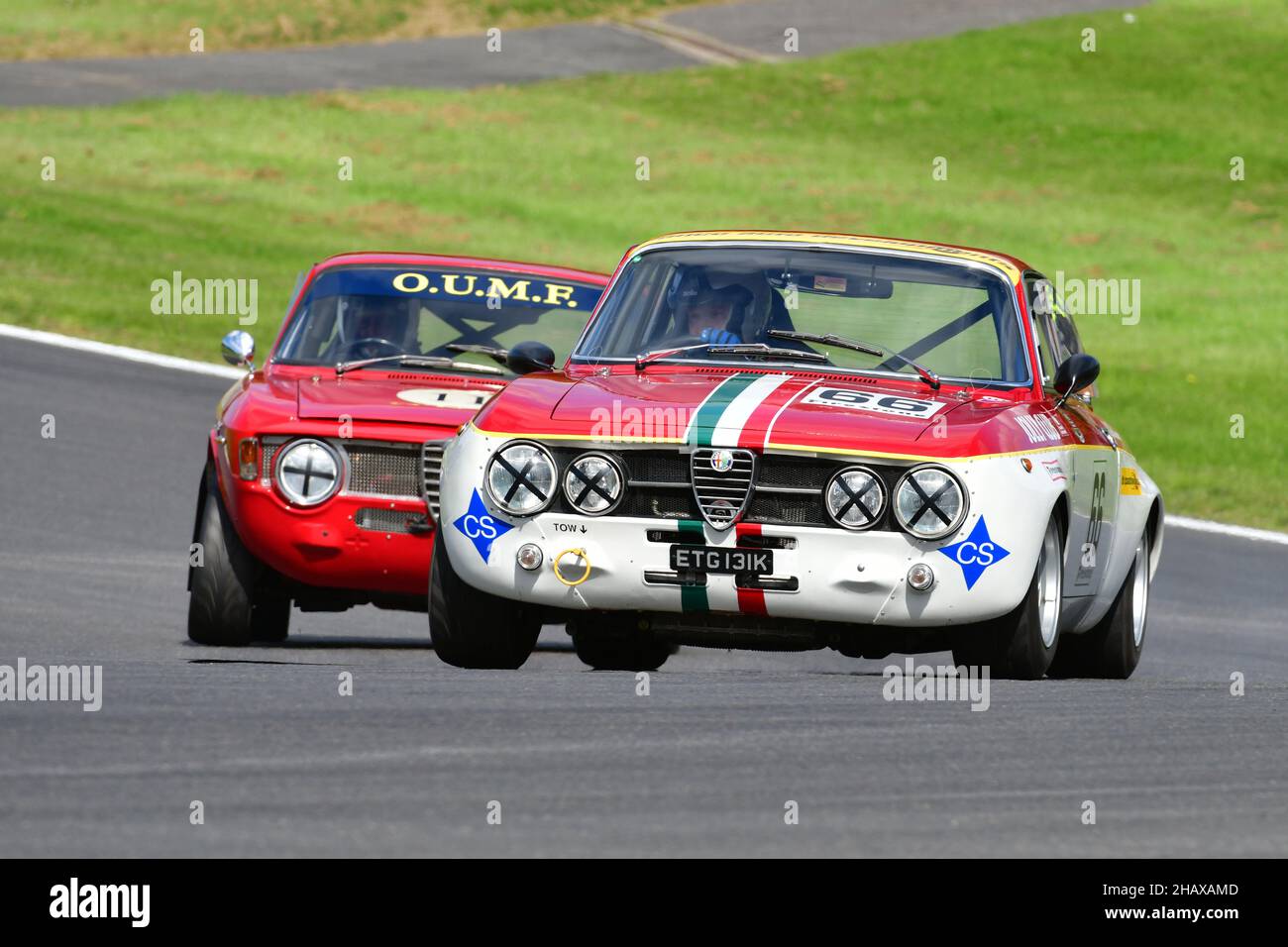 John Symes, Alfa Romeo GTAm Replica, HRDC Classic Alfa Challenge for ...