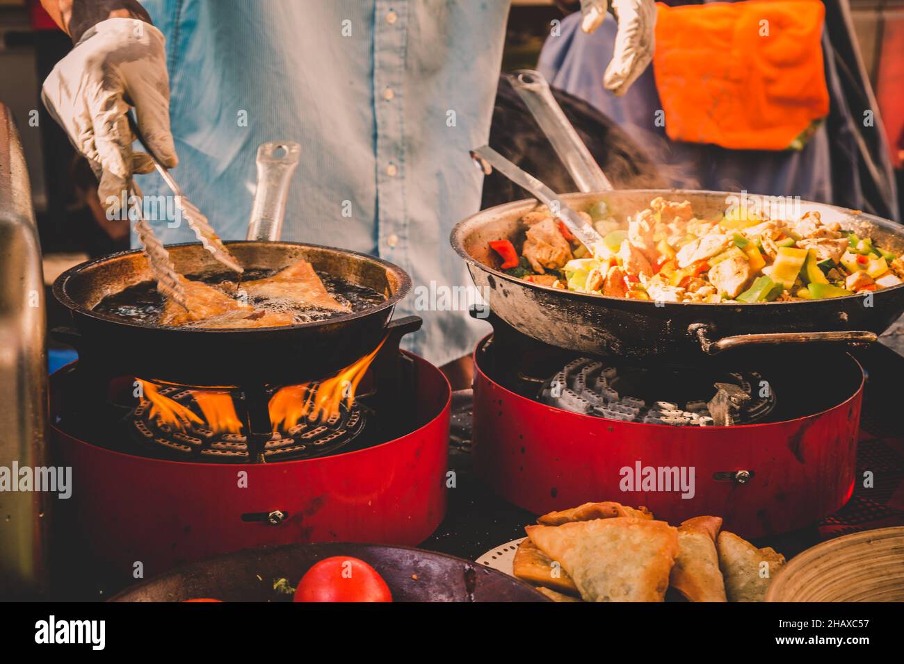 Cheff in kitchen hi-res stock photography and images - Alamy