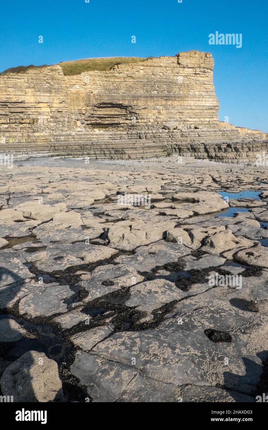 Nash Point,rock,rock,formation,coast,coastline,landscape,seascape ...