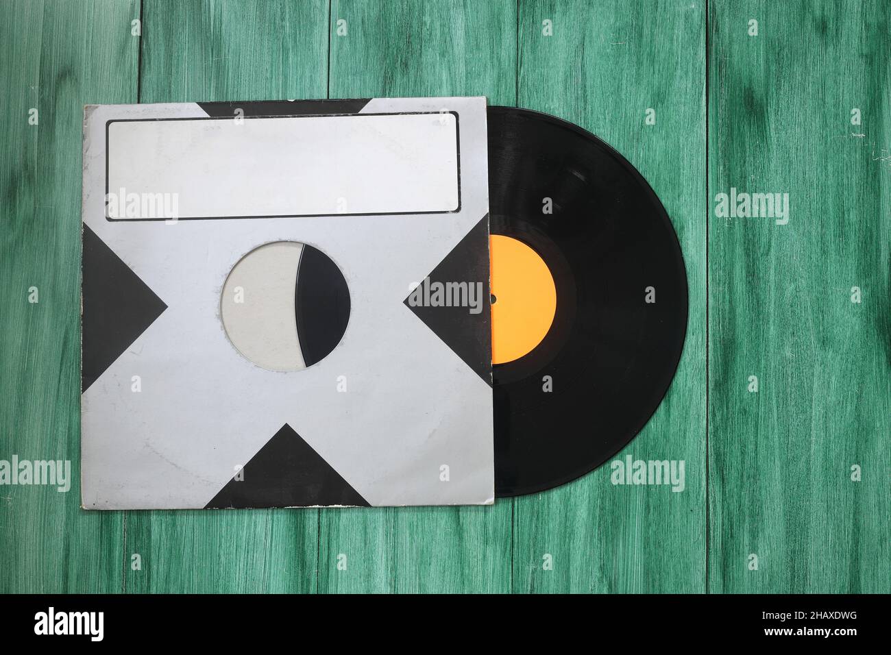 Vinyl album cover template hi-res stock photography and images - Alamy