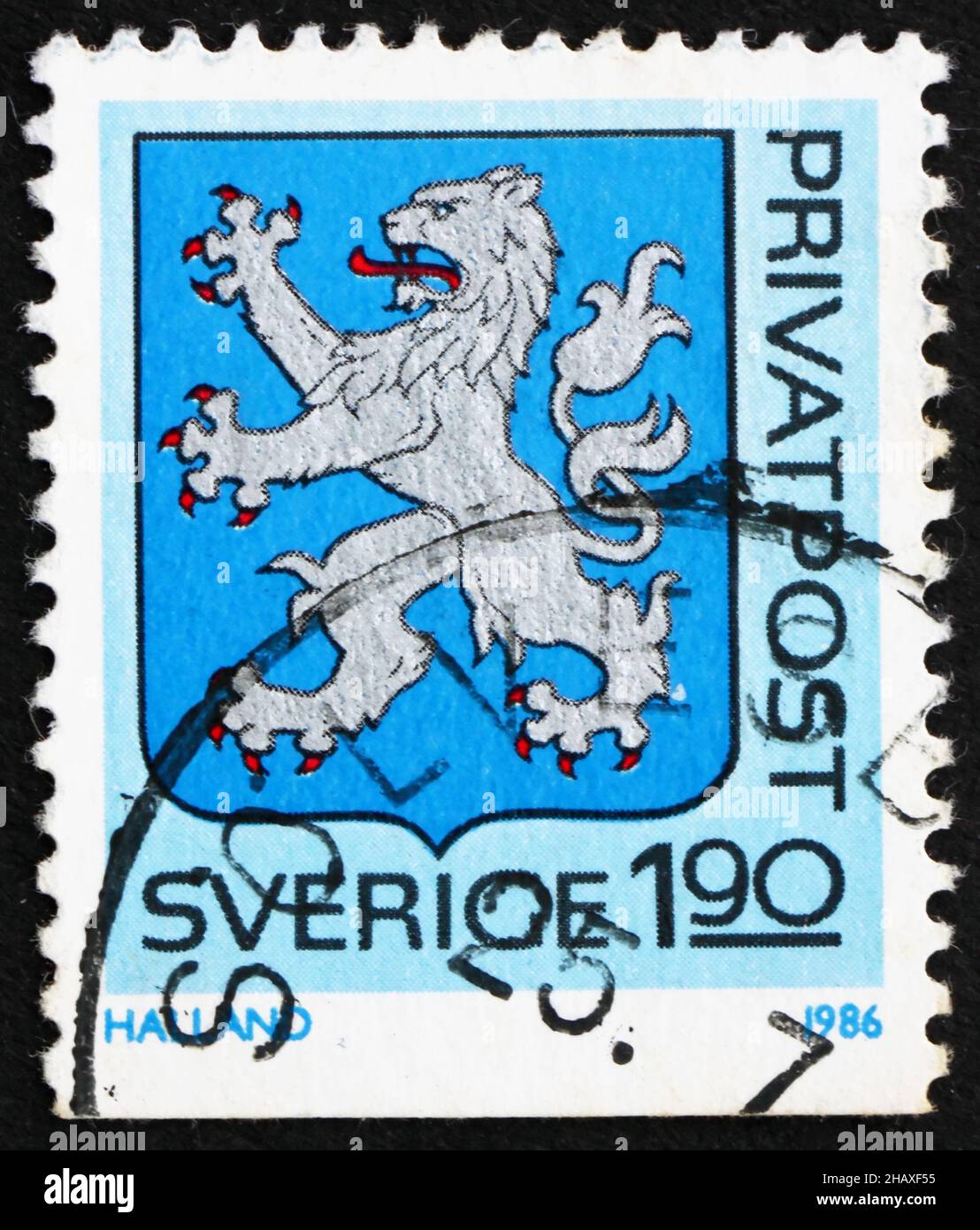 Sweden stamp swedish isolated hi-res stock photography and images - Alamy
