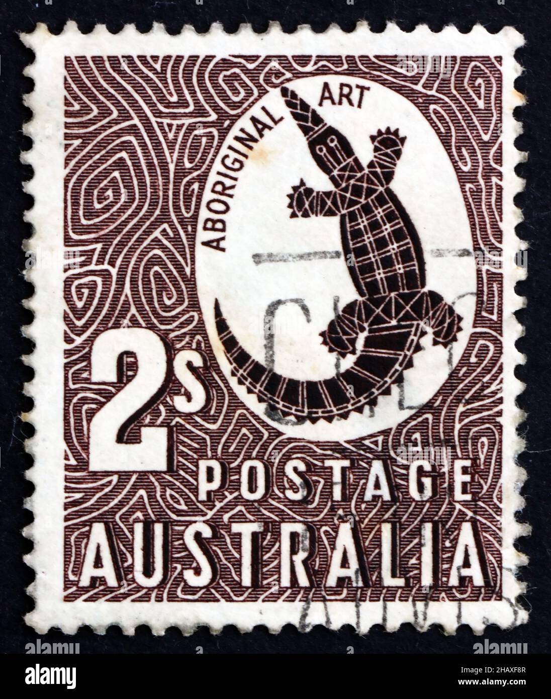 AUSTRALIA - CIRCA 1948: a stamp printed in the Australia shows ...