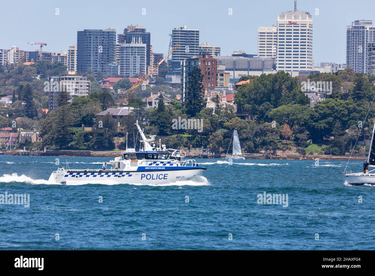 Harbour police patrol boat australia hi-res stock photography and ...