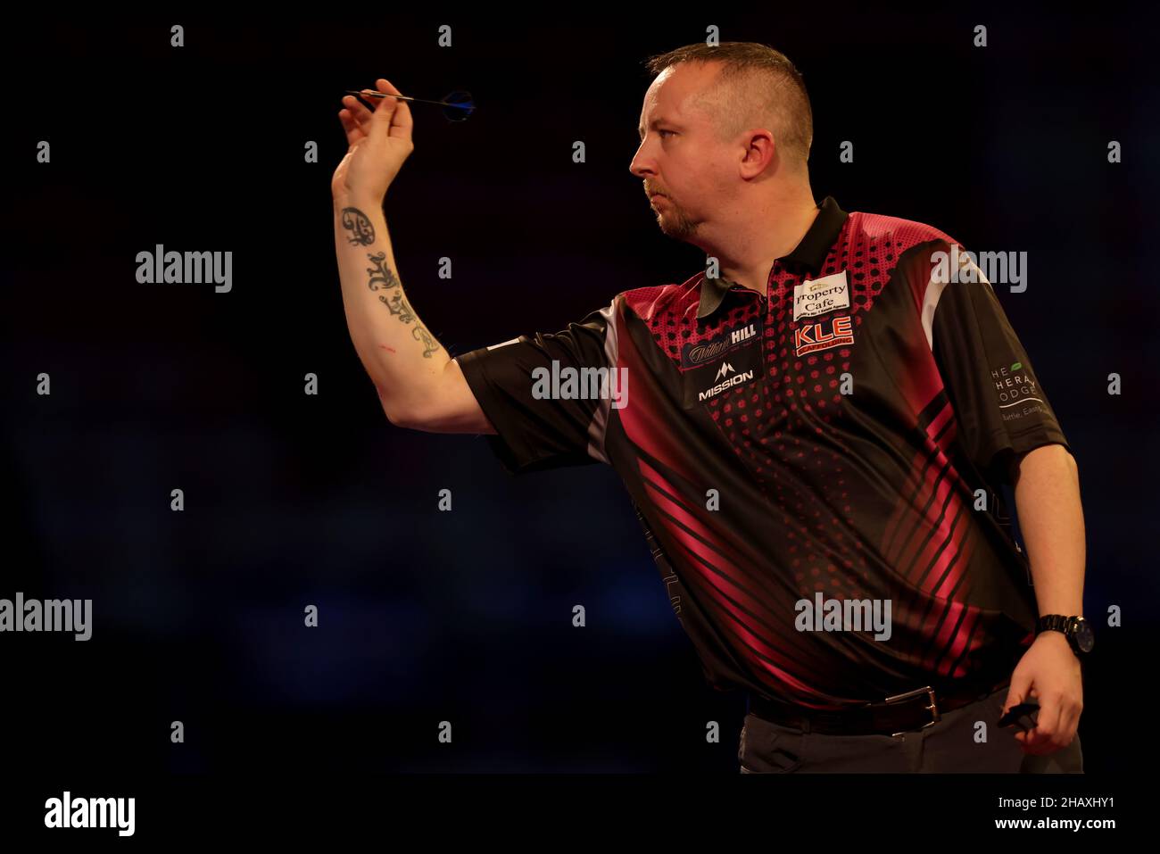 15th December 2021; Alexandra Palace, London, England: The William Hill ...