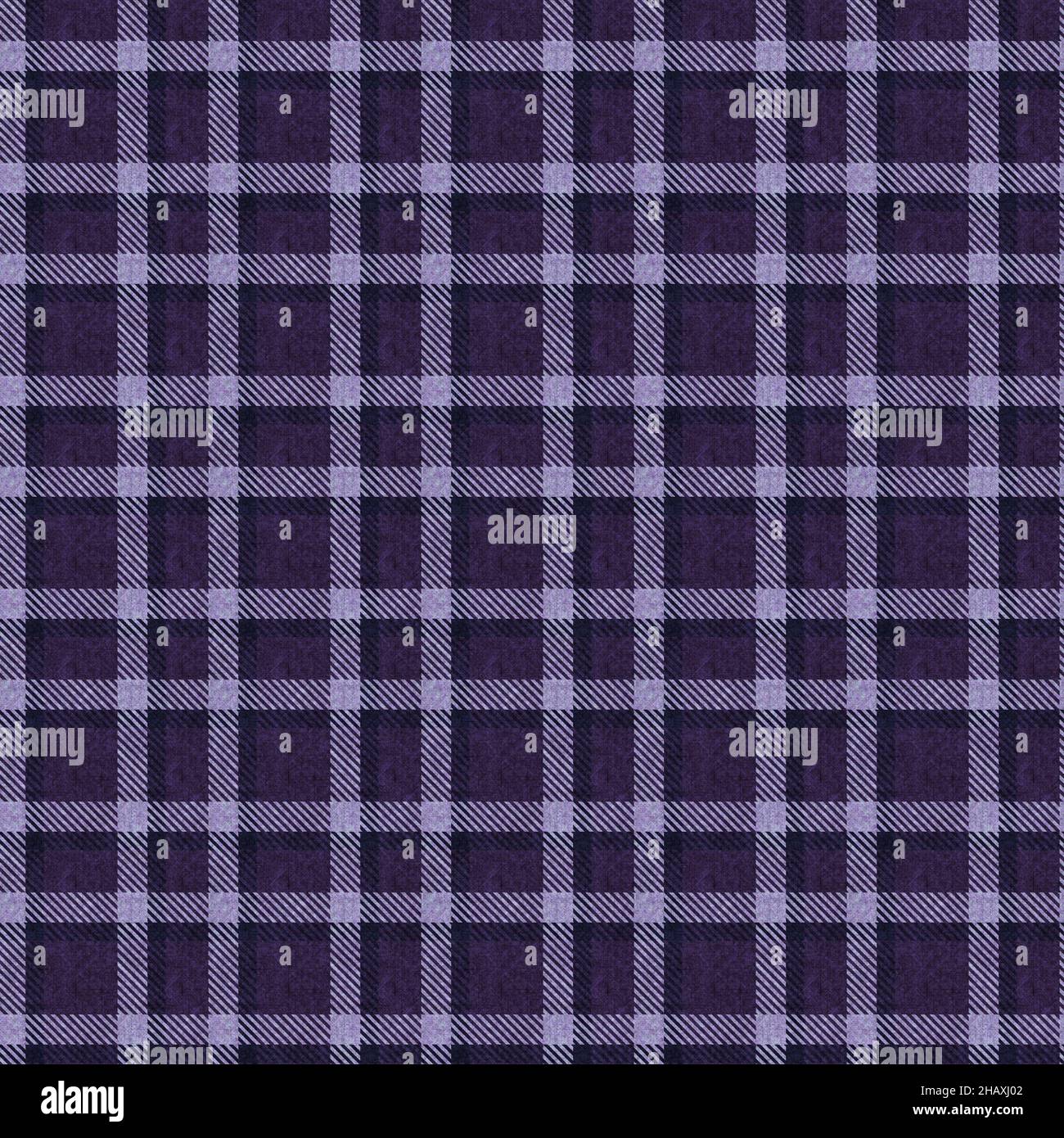 Purple color woven tartan texture background. Seamless gothic masculine ...