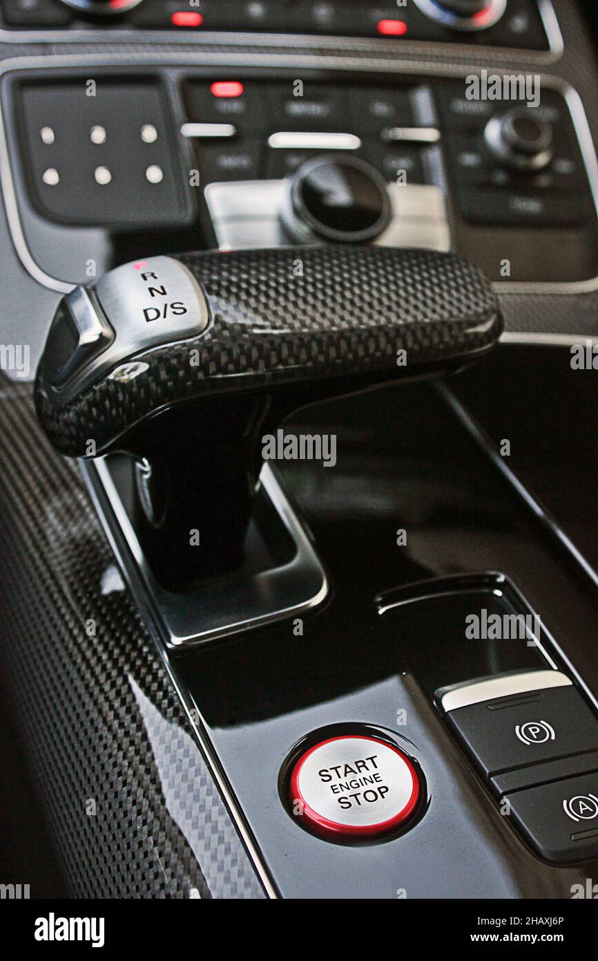 Automatic gearbox lever hi-res stock photography and images - Alamy