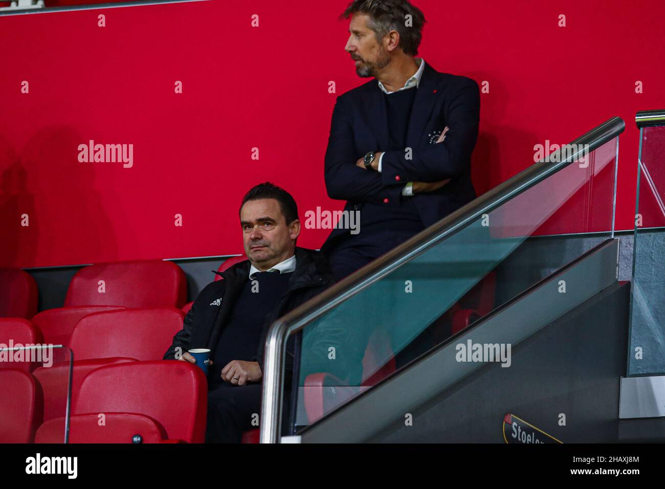 AMSTERDAM, NETHERLANDS - DECEMBER 15: Marc Overmars of Ajax during the ...