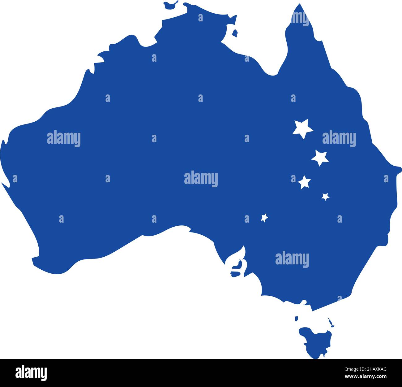 australia map design over white Stock Vector Image & Art - Alamy