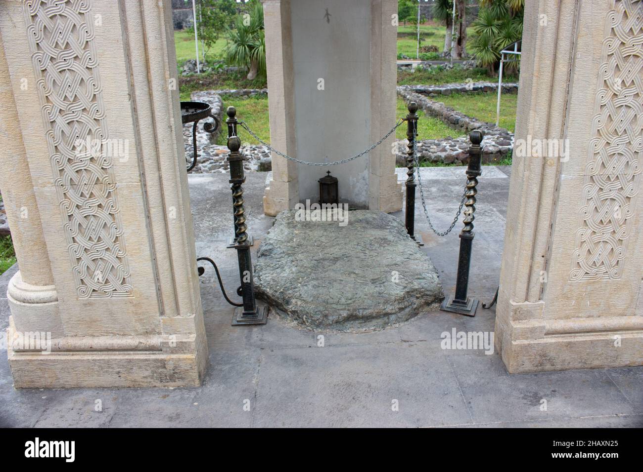 The grave of the Apostle Saint Matthias with an chapel in Gonio Apsaros ...