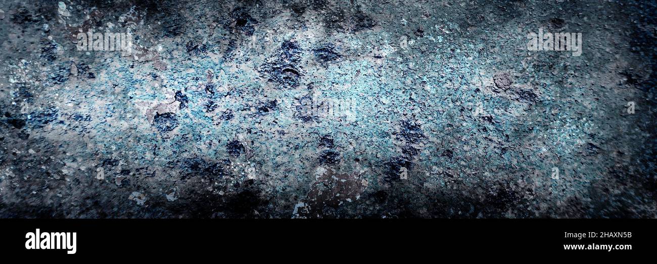 Green oxidized rust texture metal background horror or Halloween theme ...