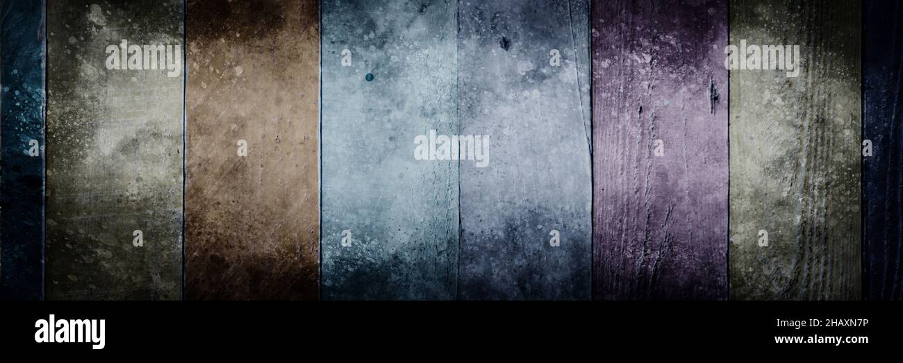 Dark scary grunge texture color wood background horror or Halloween ...