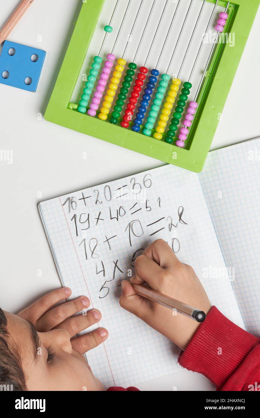 Adult mental arithmetic hi-res stock photography and images - Alamy