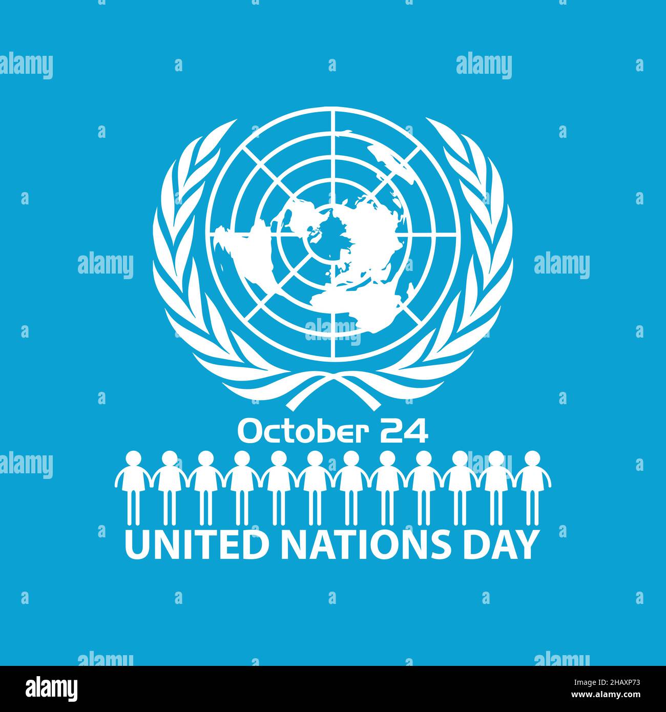 October 24 United nations day. Vector image of united nations day Stock ...