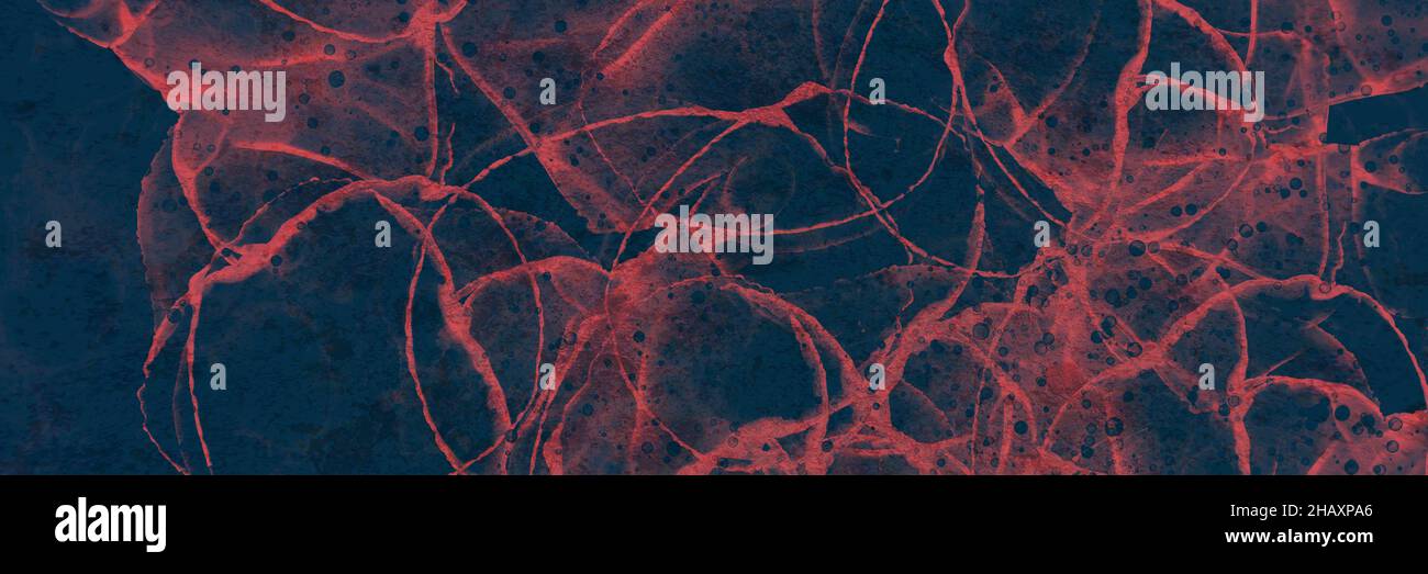 Dark scary grunge red ink circles wall texture background horror theme ...