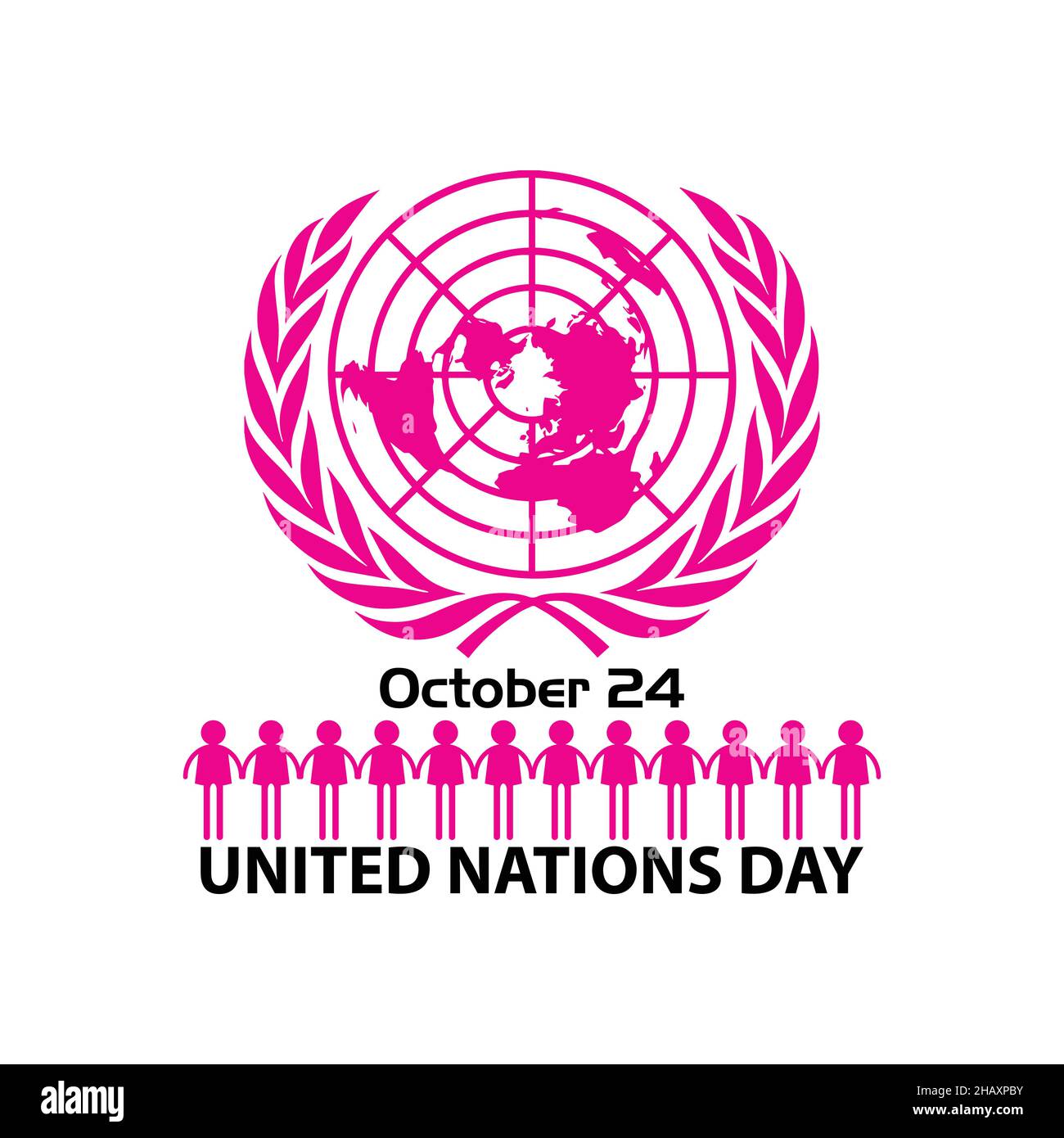 October 24 United nations day. Vector image of united nations day Stock ...
