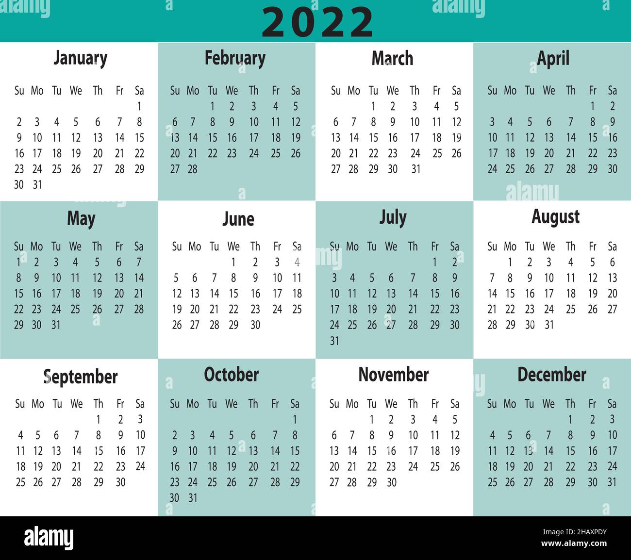 Month months Stock Vector Images - Alamy