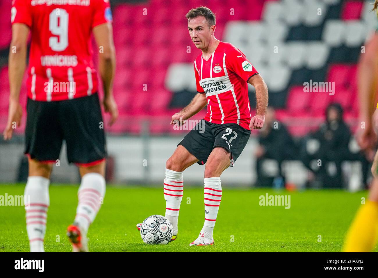 EINDHOVEN, NETHERLANDS - DECEMBER 15: Mario Gotze of PSV Eindhoven ...