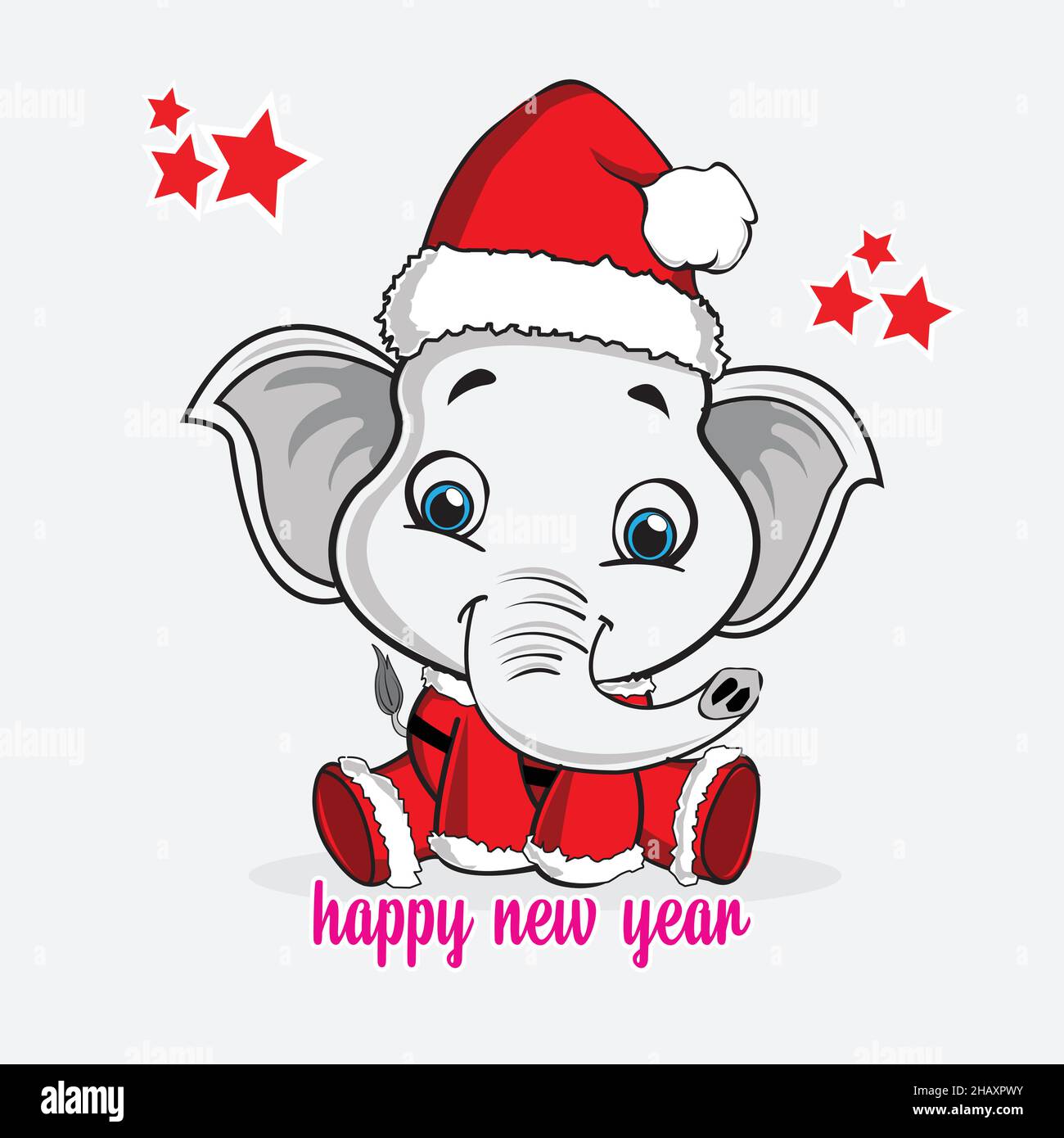 Christmas White Elephant Baby