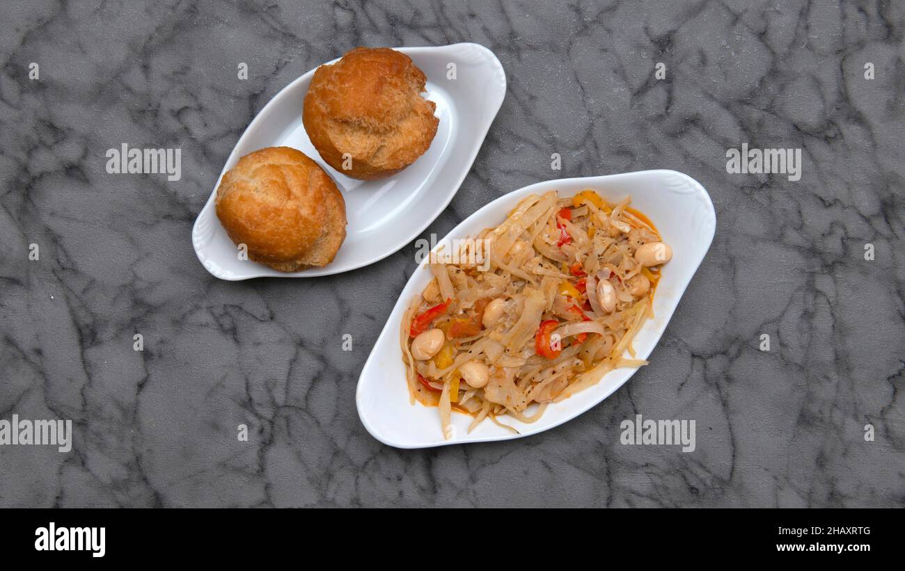 Ackee and saltfish hi-res stock photography and images - Alamy