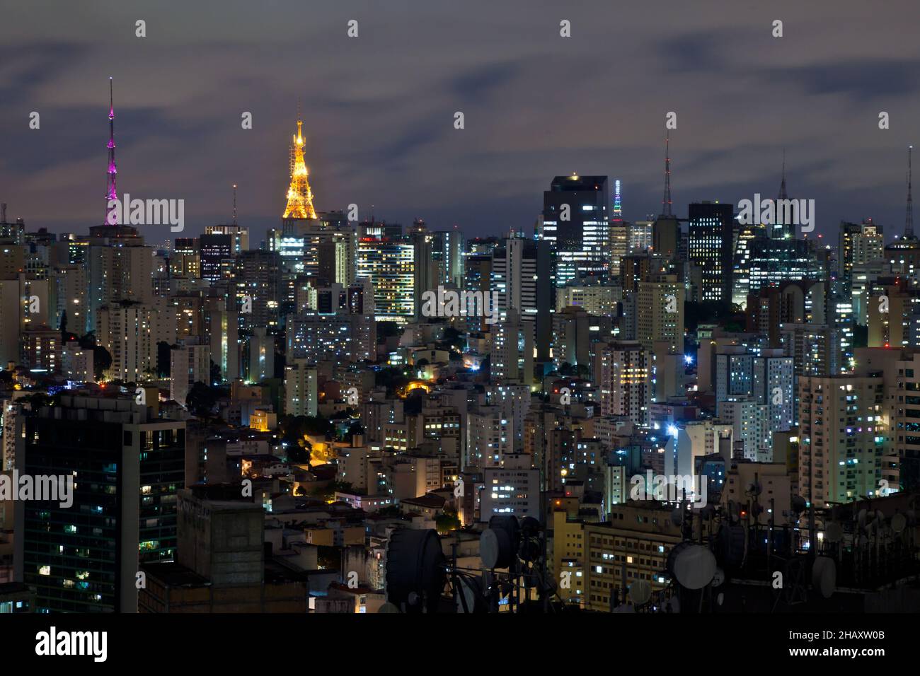 Sao paolo city aerial view hi-res stock photography and images - Alamy