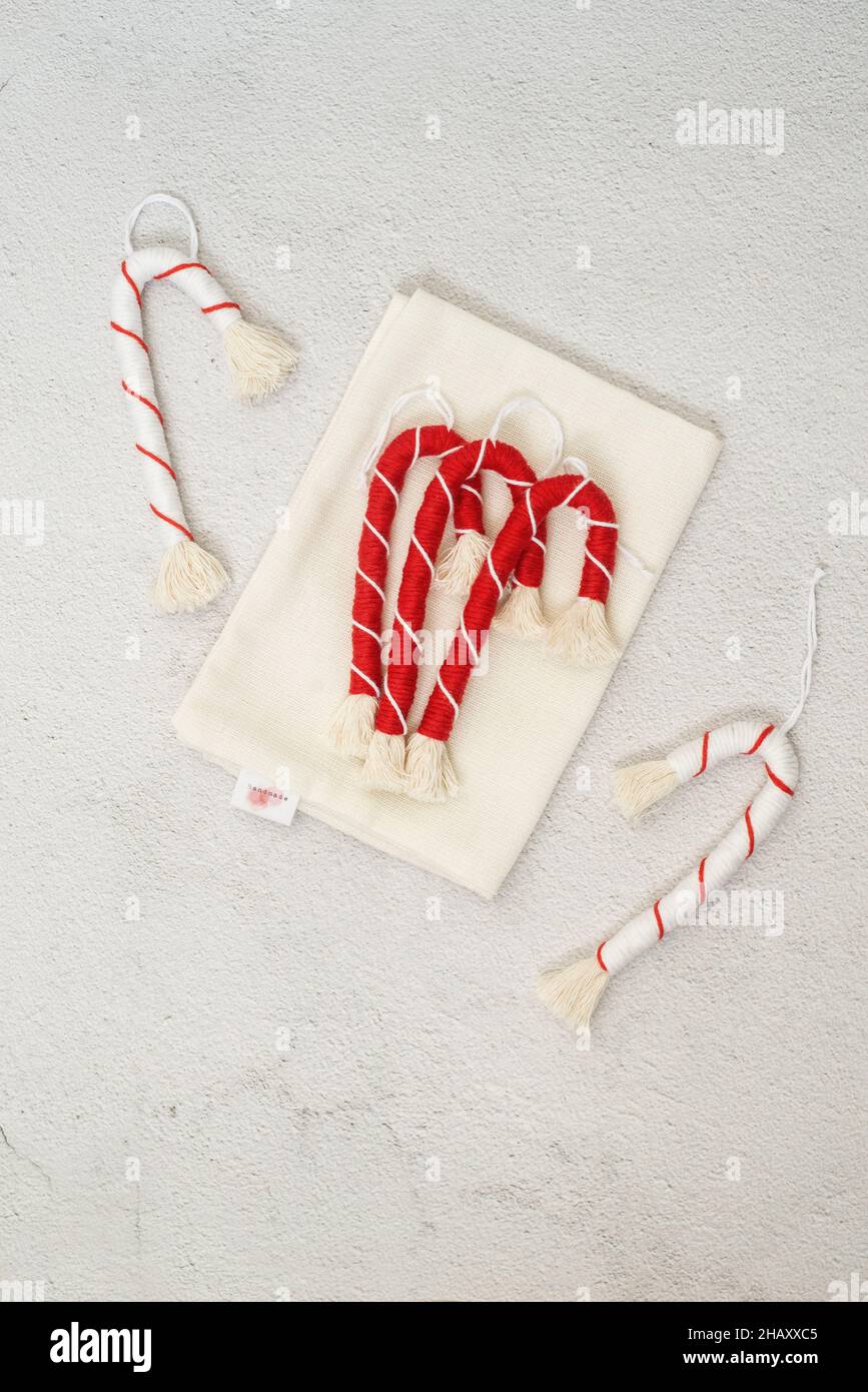 Macrame objects hi-res stock photography and images - Alamy