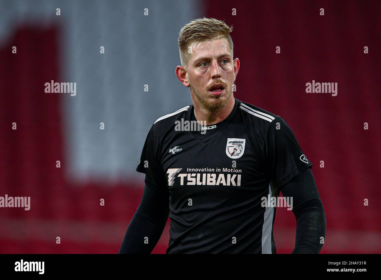 AMSTERDAM, NETHERLANDS - DECEMBER 15: goalkeeper Jeffrey Verkerk of BVV ...
