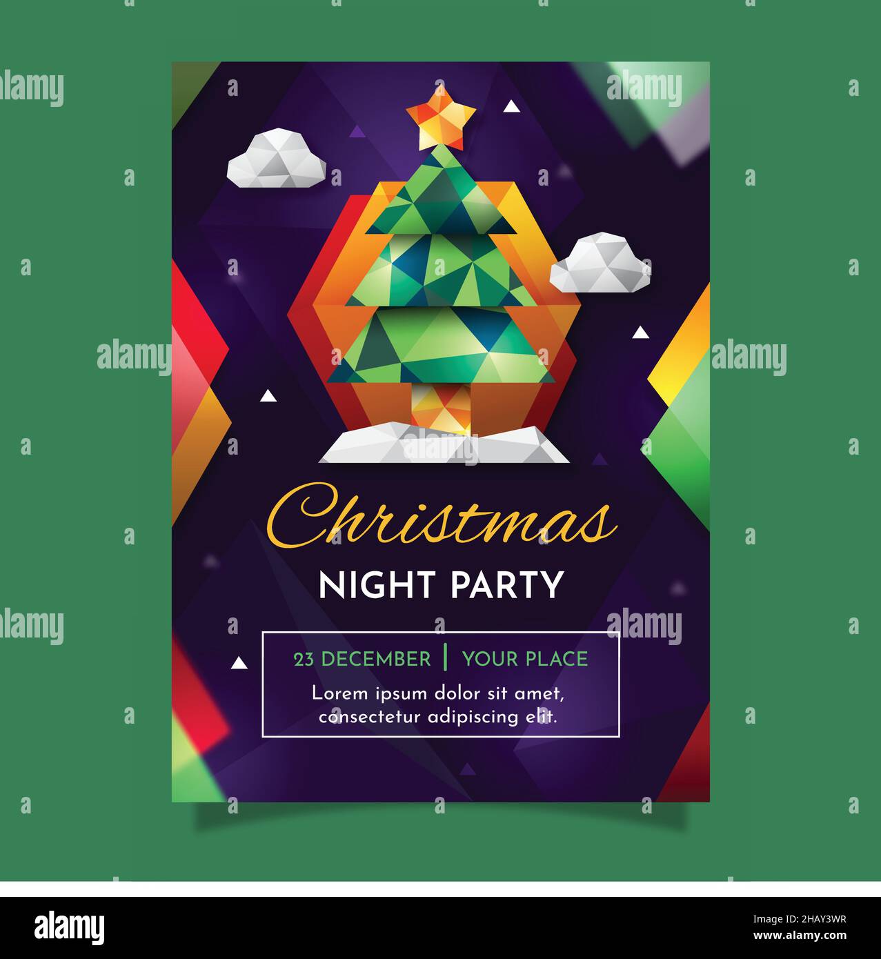 Polygonal cane Stock Vector Images - Alamy