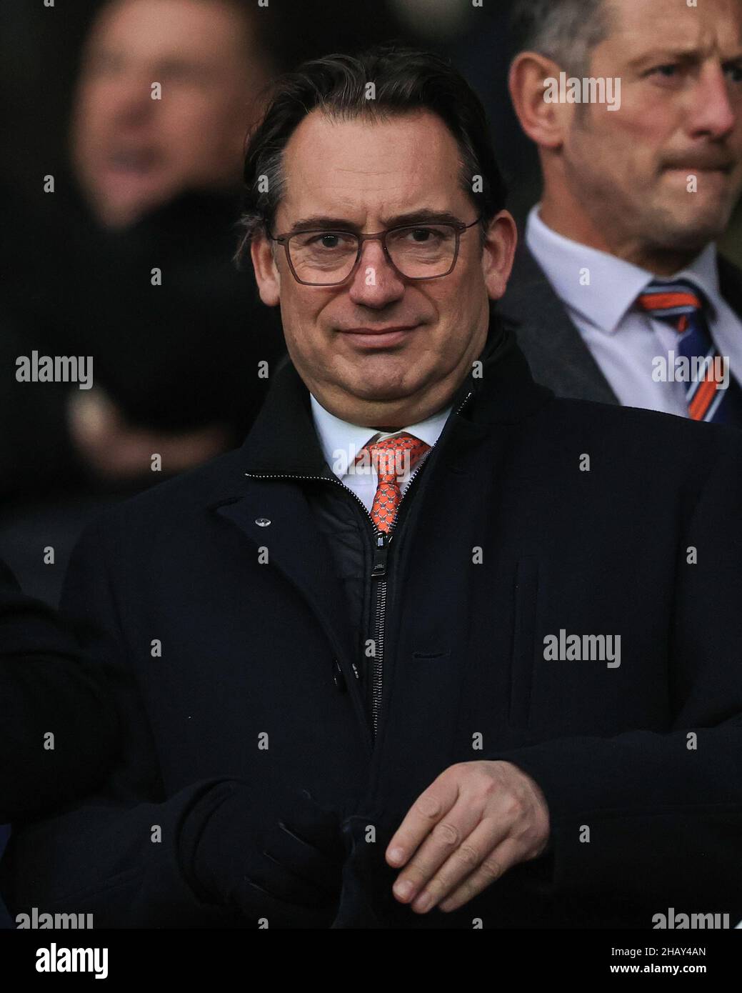 Simon Sadler owner of Blackpool is in attendance Stock Photo - Alamy