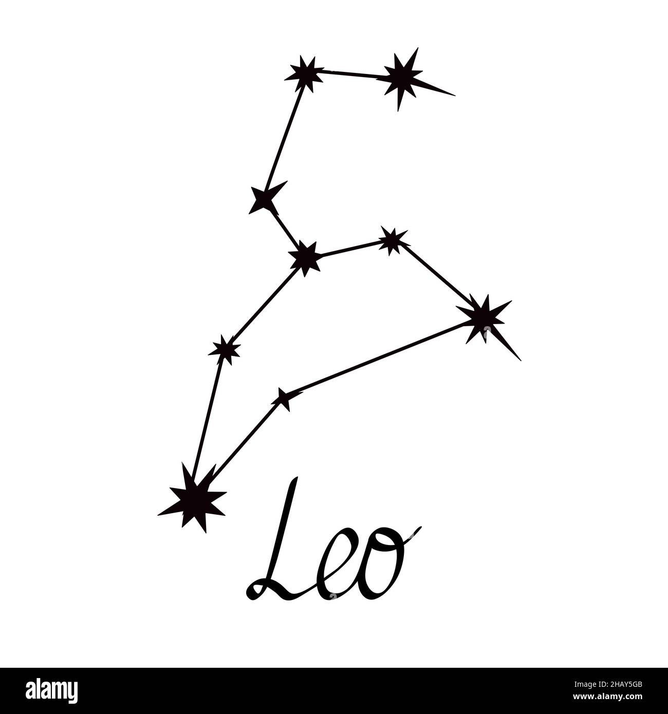 Zodiac stars hi-res stock photography and images - Alamy