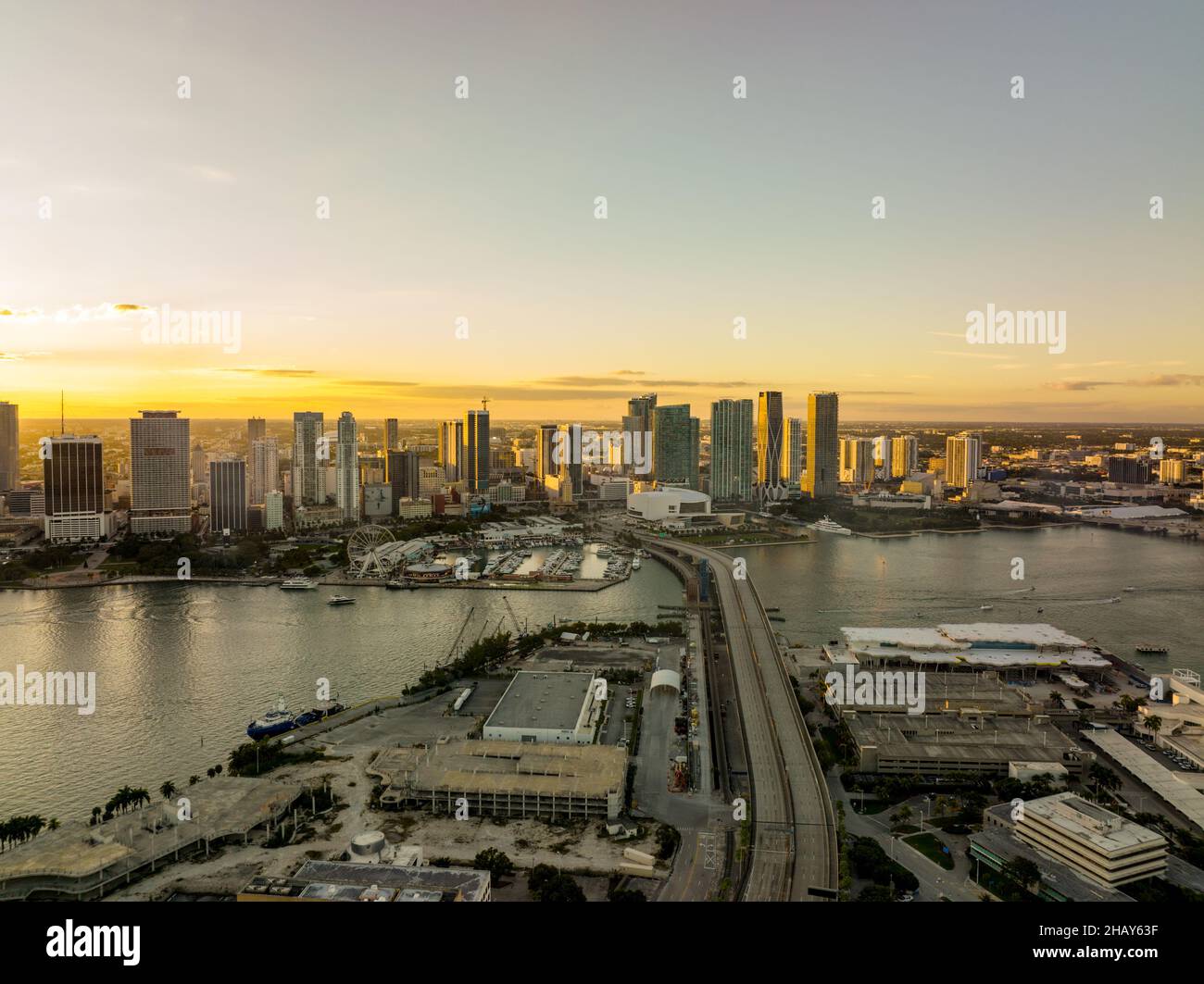 Miami bridge hi-res stock photography and images - Alamy
