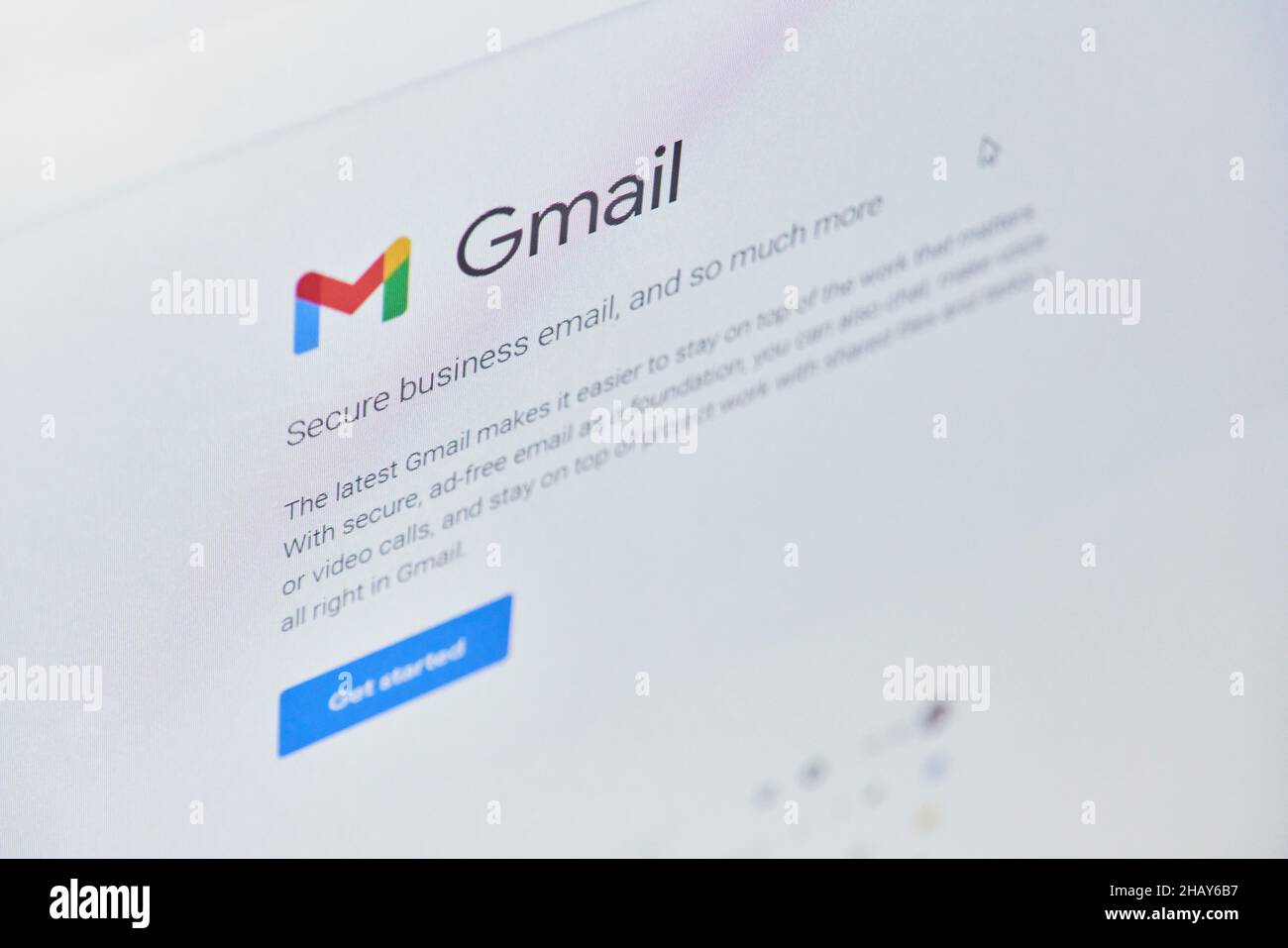 Gmail computer hi-res stock photography and images - Alamy