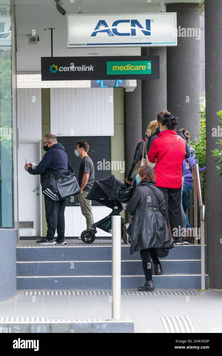 Covid centrelink australia hi-res stock photography and images - Alamy