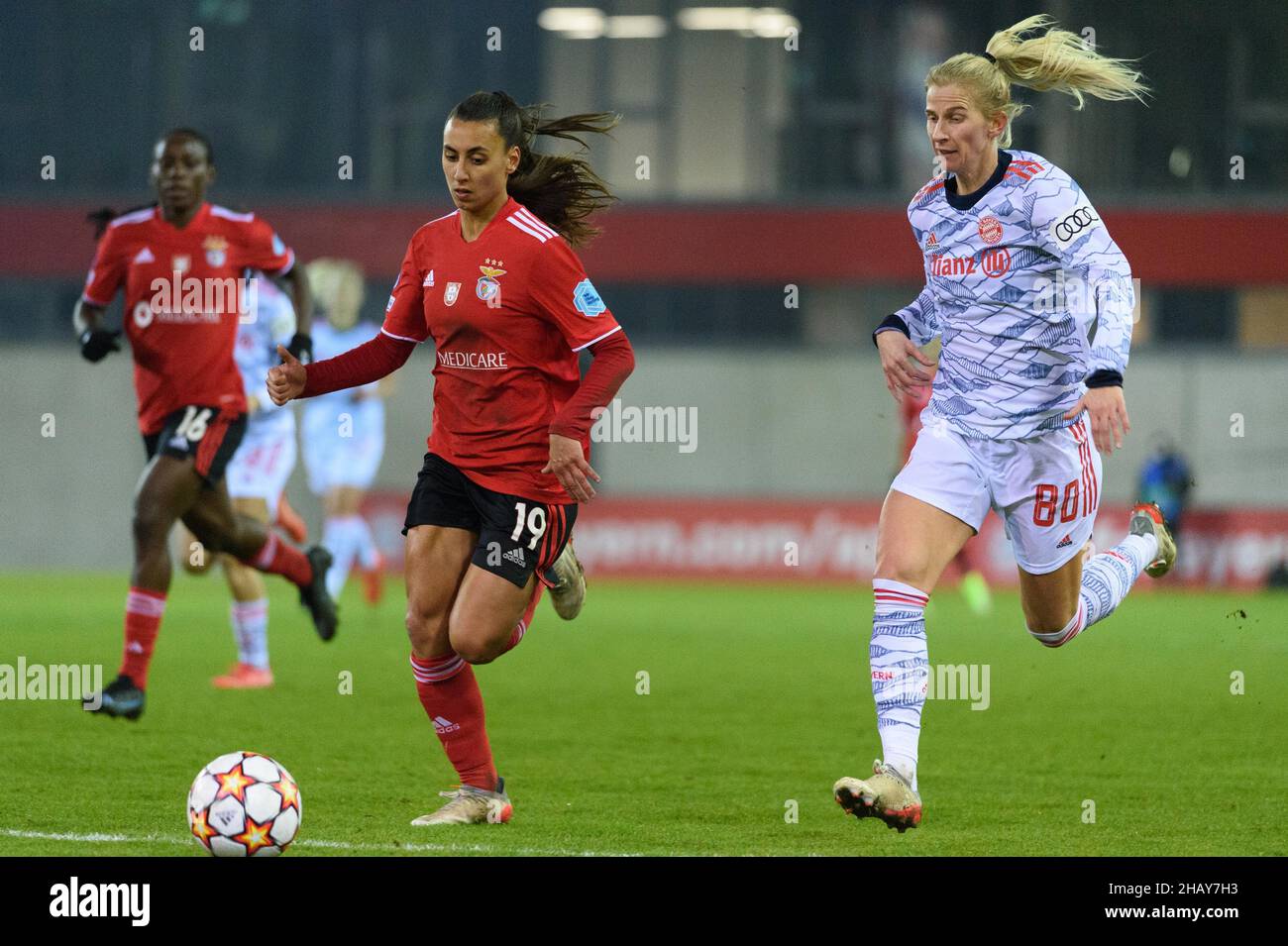 Munich, Germany. 15th Dec, 2021. Munich, Germany, Dec 15th 2021: Catarina Amado (19 Benfica ...