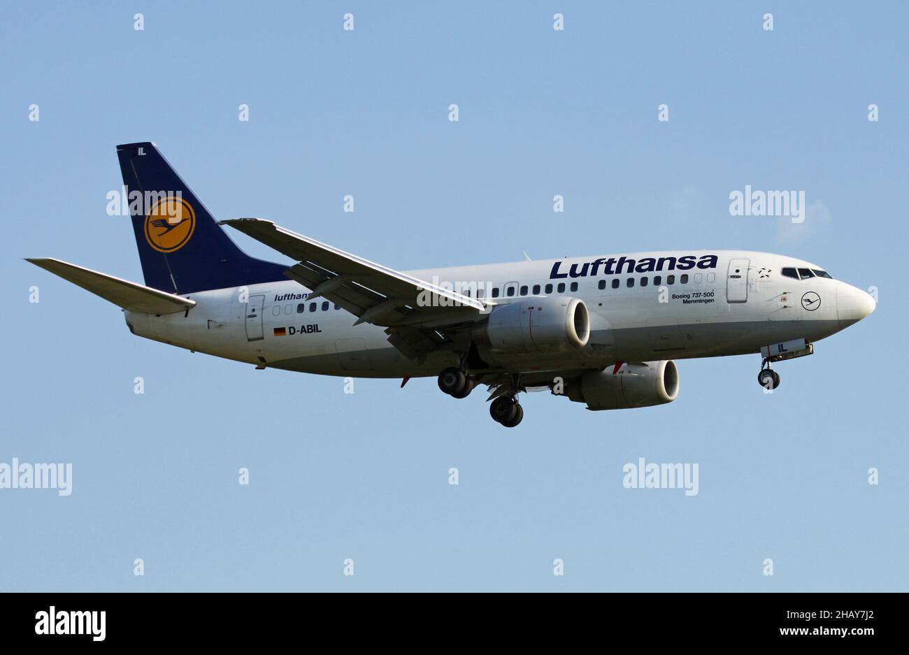 Airplane lufthansa departure hi-res stock photography and images - Alamy