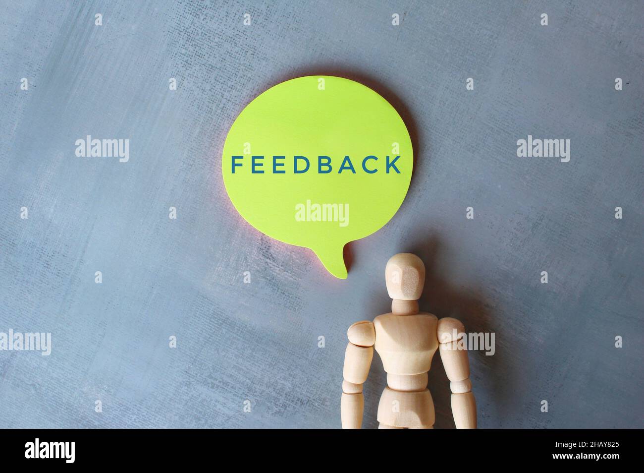 Feedback and review concept. Speech bubble with text FEEDBACK and ...