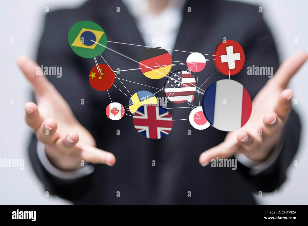 Countries of europe stickers hi-res stock photography and images - Alamy