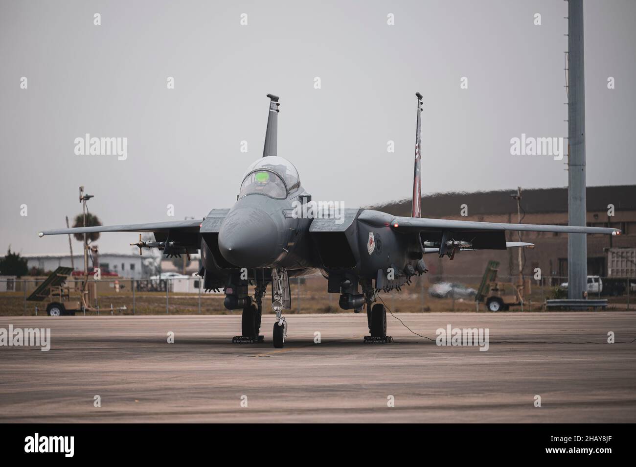 A Republic of Singapore Air Force F-15SG assigned to the 428th Fighter ...