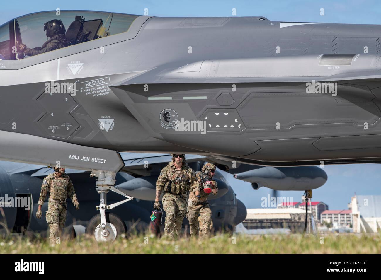 Forward area refueling point operators assigned to the 18th Logistics ...
