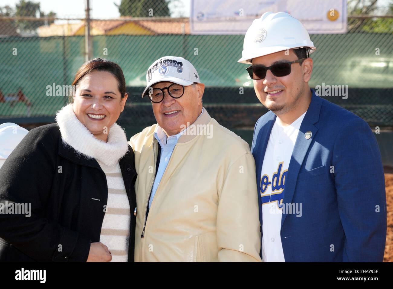 Vernon mayor Melissa Ybarra (left), Los Angeles Dodgers Spanish ...