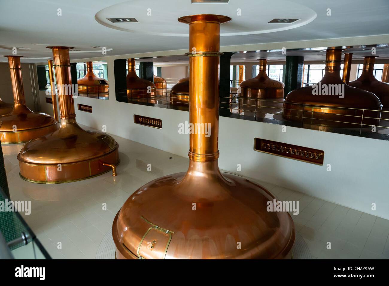 Copper fermenter hi-res stock photography and images - Alamy