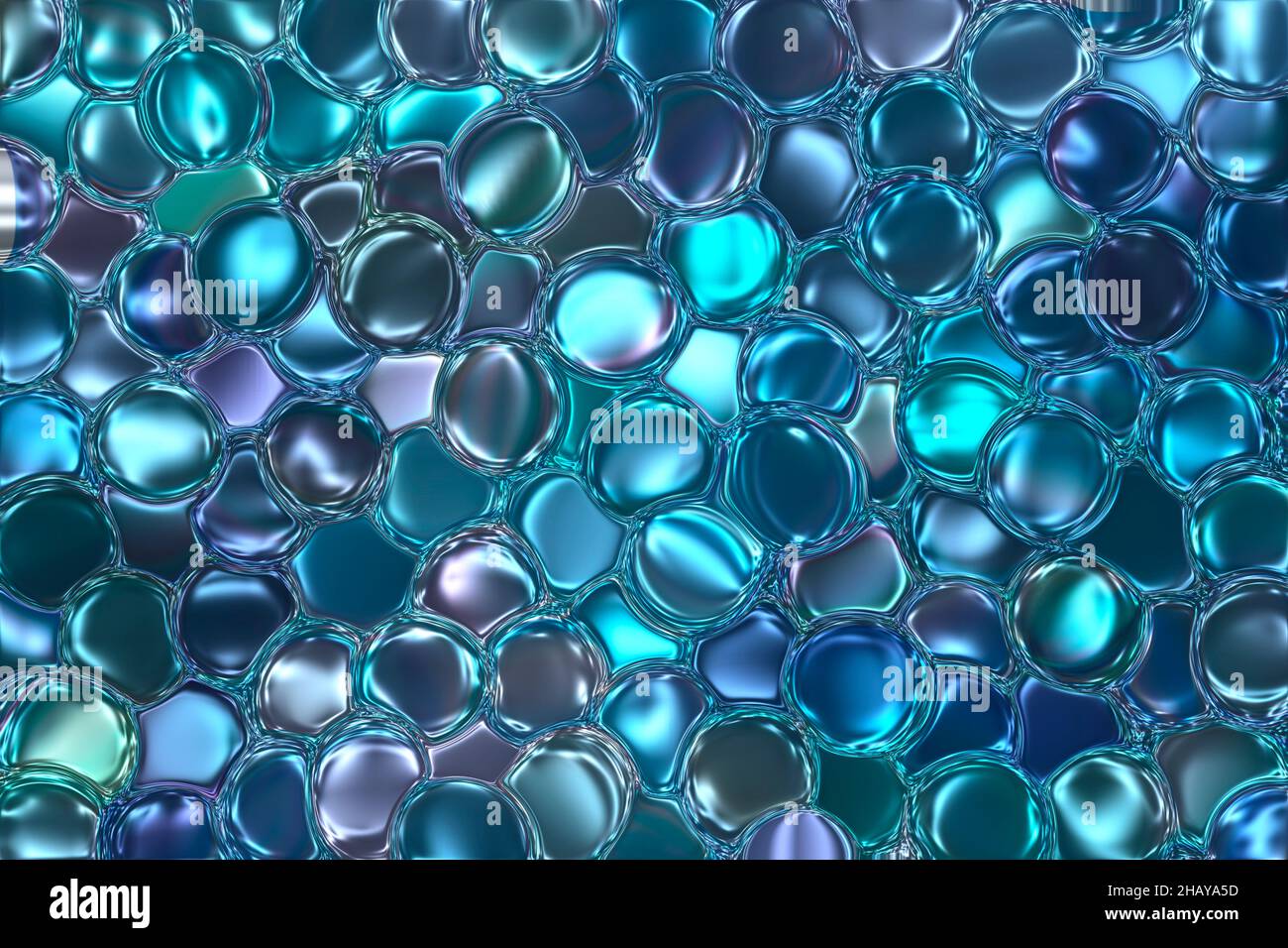Abstract Blue Metallic Background With Textured Surface Design Art