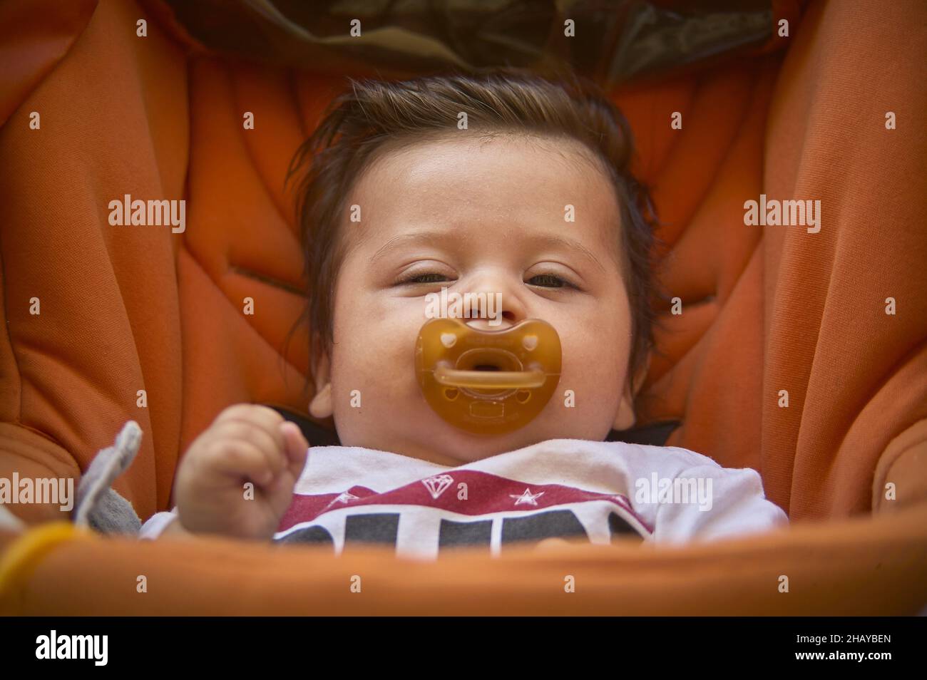 Baby girl diaper stroller hi-res stock photography and images - Alamy
