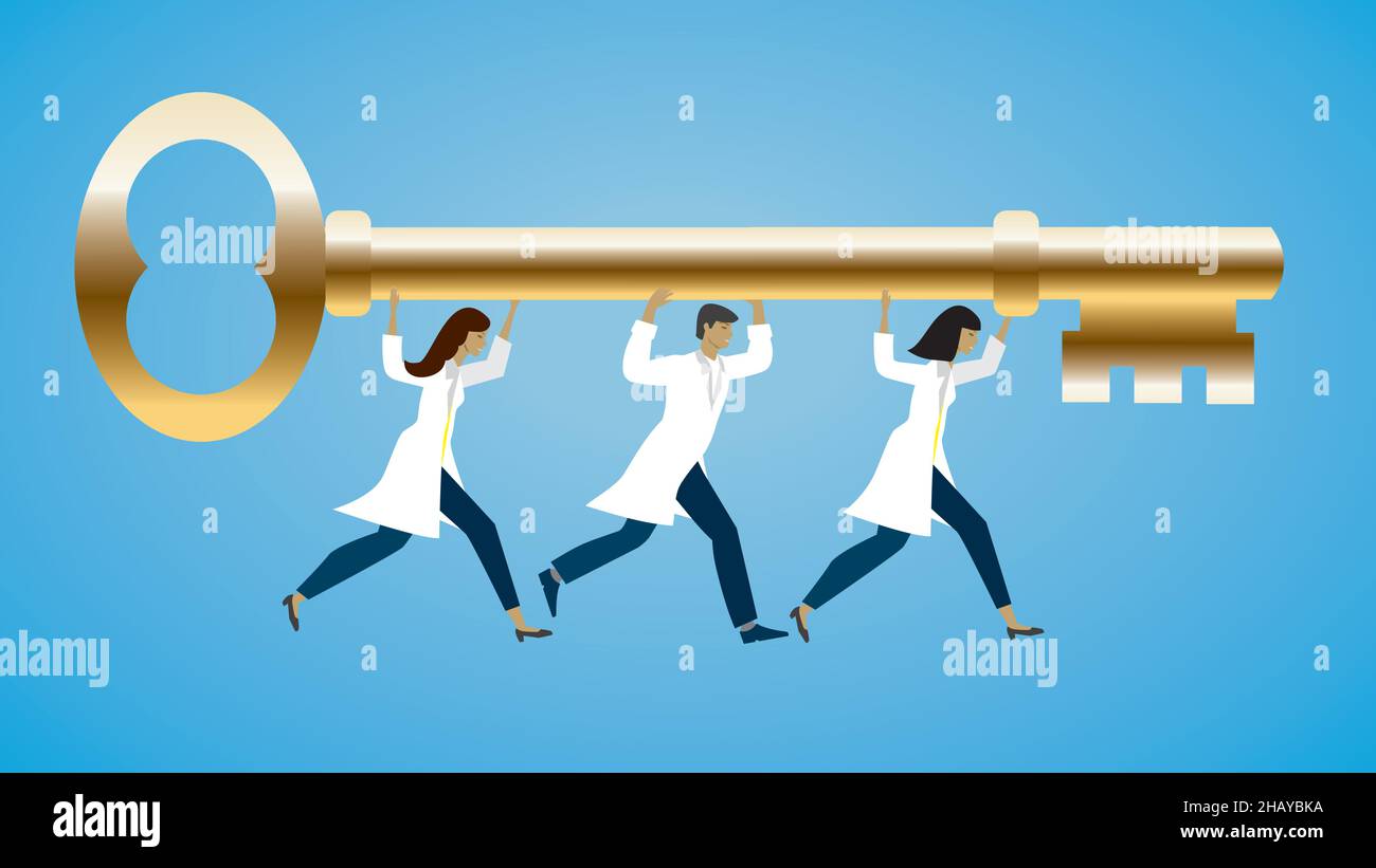 Asian scientists Stock Vector Images - Alamy