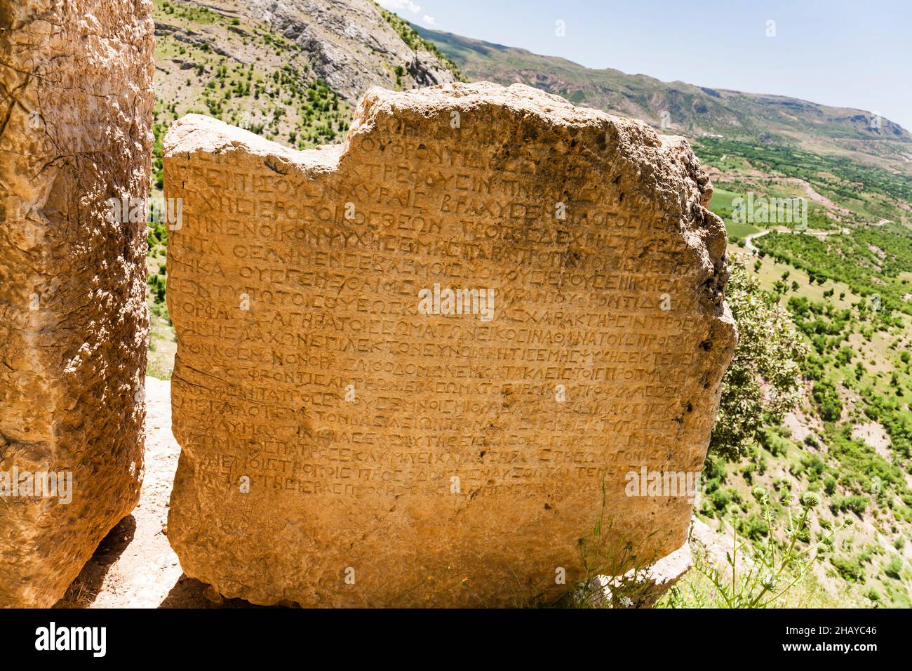 Inscription at the arsameia ruins hi-res stock photography and images ...