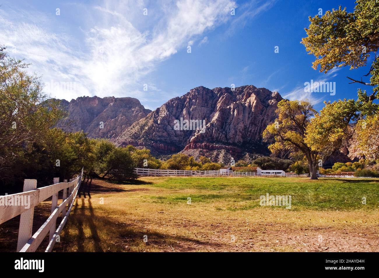 Spring Mountain Ranch State Park Nevada High Resolution Stock ...