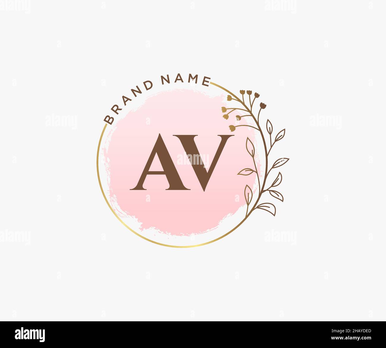 Av logos Stock Vector Images - Alamy