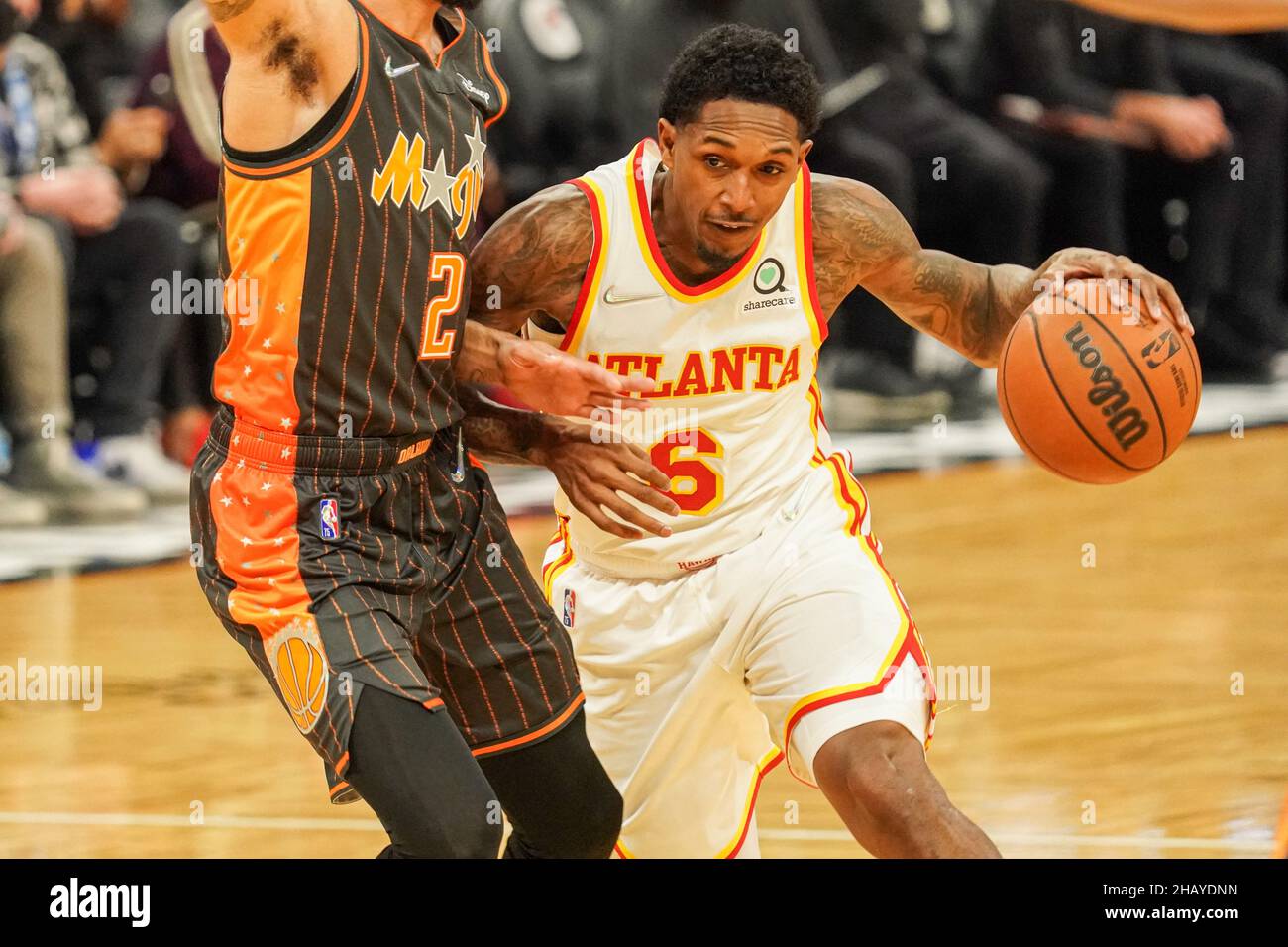 Orlando, Florida, USA, December 15, 2021, Atlanta Hawks Guard Lou ...