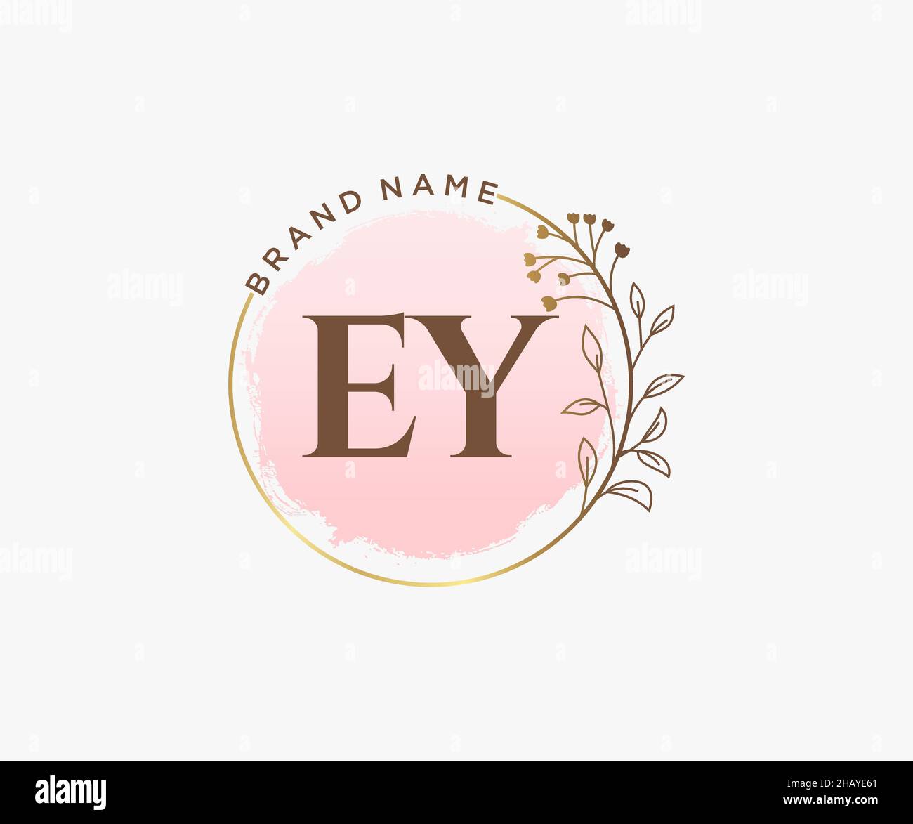 Ey initials logo hi-res stock photography and images - Alamy